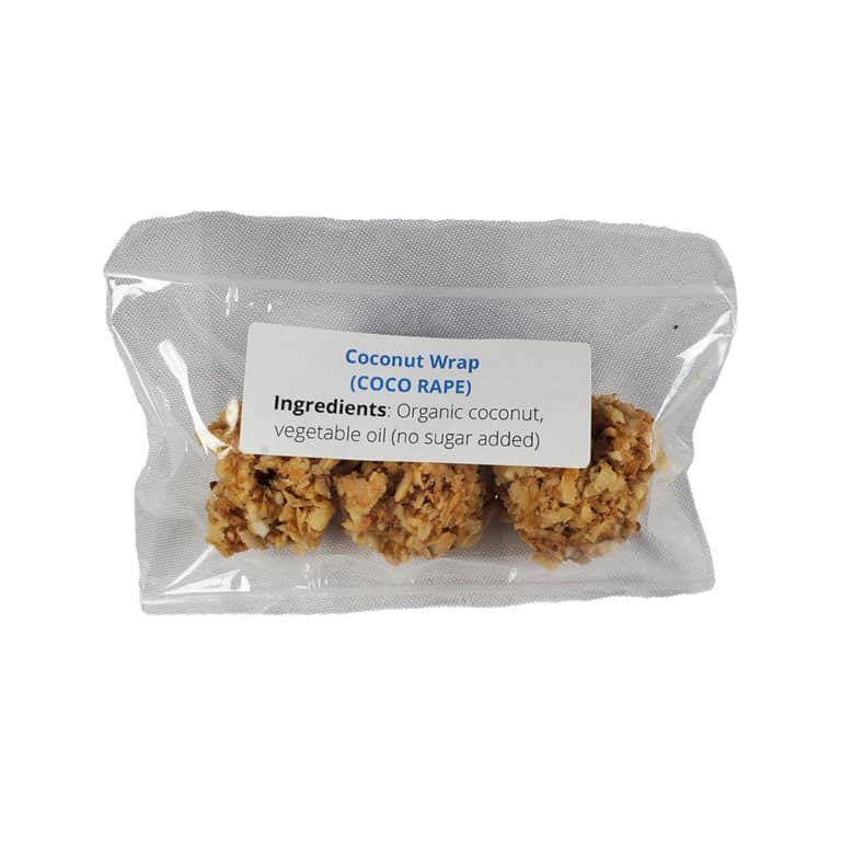 Coconut Wrap - Coco Rapé (Authentic Shredded Coconut Snack) - African ...